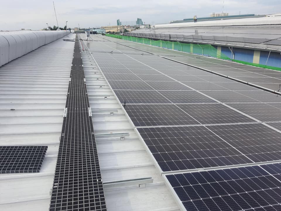 Frp Walkway Solar Frp Walkway Solar lối đi trong solar bằng frp composite