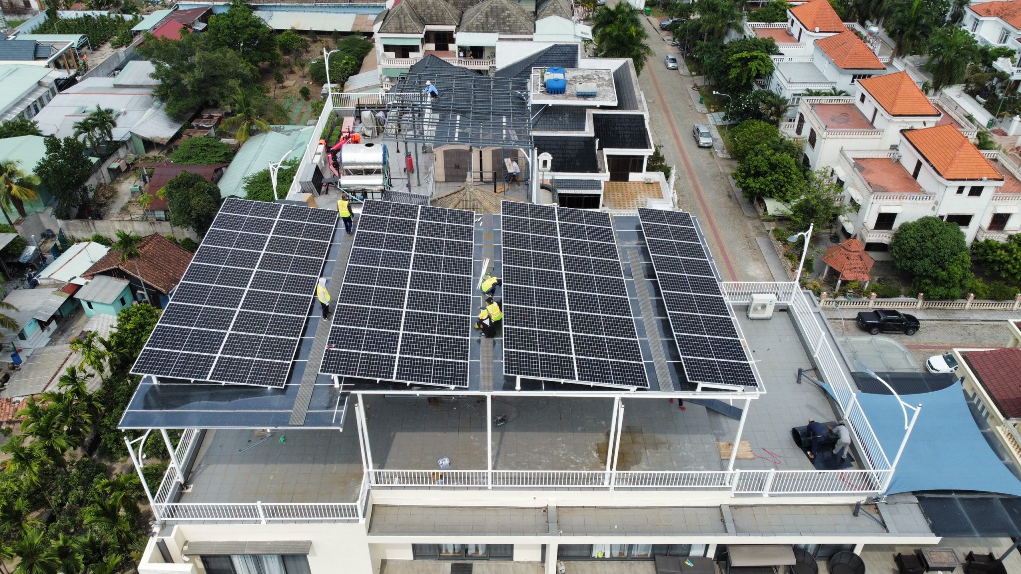 Frp Walkway Solar Frp Walkway Solar lối đi trong solar bằng frp composite