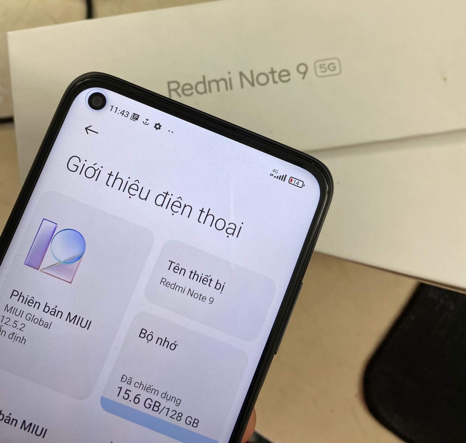 Rom tiếng Việt (Global) cho Xiaomi Redmi Note 9 5G (Cannon)