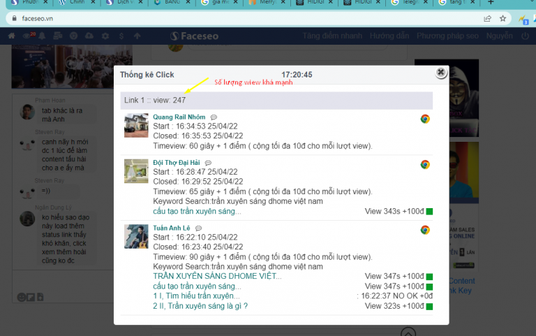 DỊCH VỤ TĂNG TRAFFIC USER thật seo top #1 uy tín FACESEO