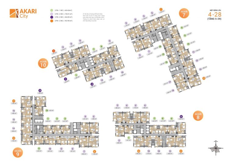 Nhận ký gởi chuyển nhượng Akari City Nam Long