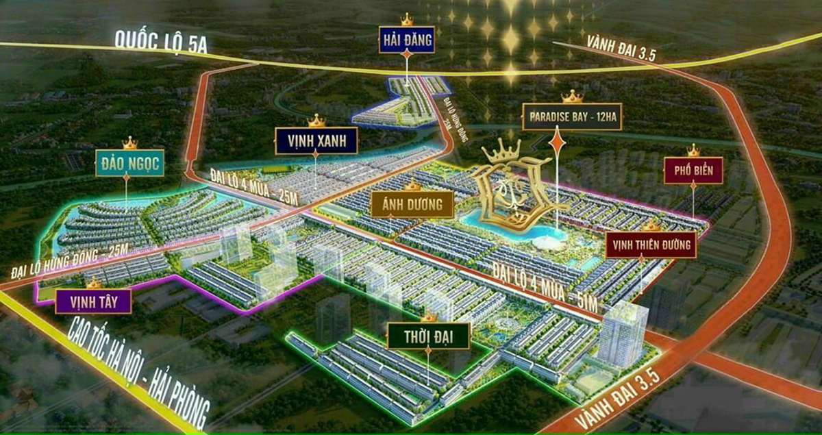 Dự án Vinhomes Ocean Park 3 The Crown