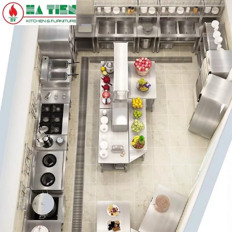 Những điều cần biết khi thiết kế bếp ăn công nghiệp