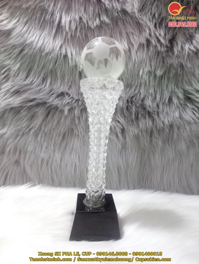 Mẫu Cúp Thủy Tinh Rẻ Đẹp - Tân Nhật Minh Quận Bình Thạnh