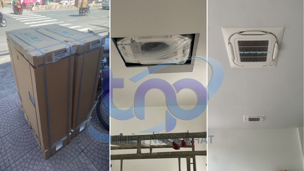 Máy Lạnh Âm Trần Daikin FCF60CVM/RZF60CV2V Inverter Gas R32