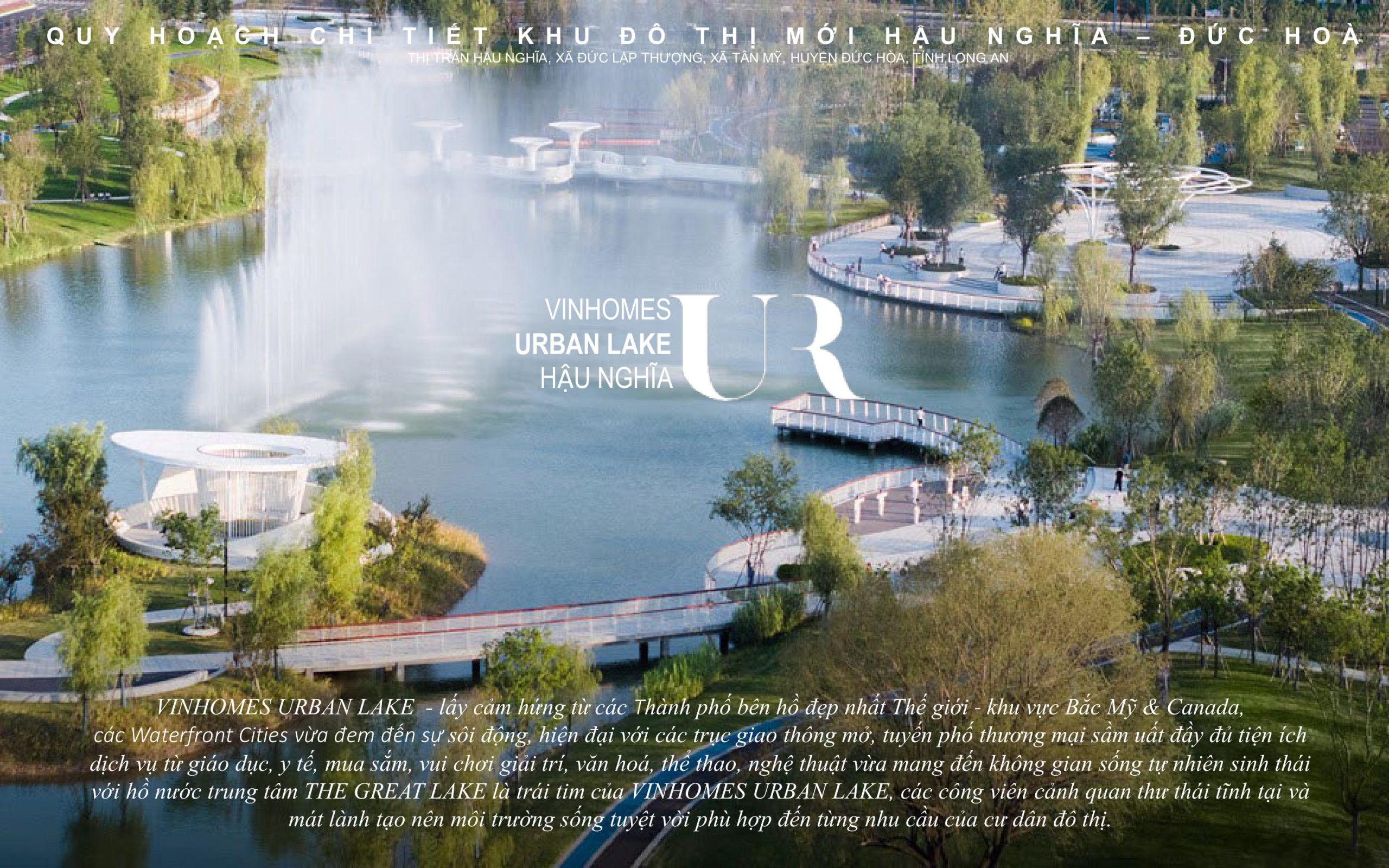 VINHOMES URBAN LAKE HẬU NGHĨA ĐỨC HOÀ LONG AN